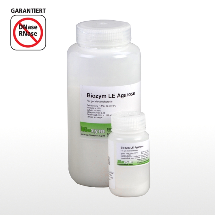 Biozym LE Agarose | Standard- und Spezialagarosen | Agarosen | Biochemikalien | Biozym ...